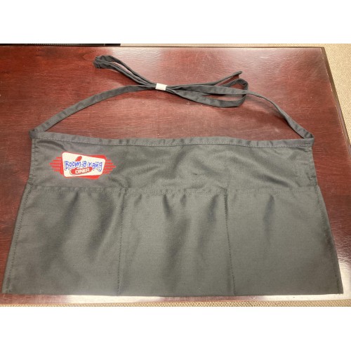 APRON 3 POCKET 10" WAIST BLACK